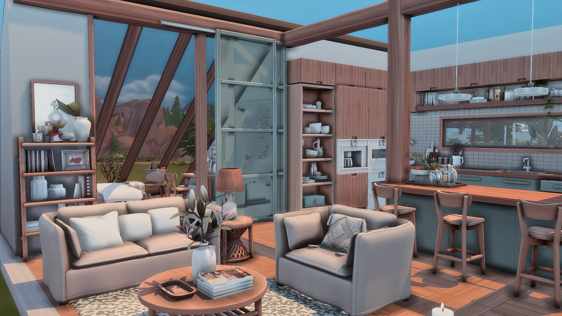 Baysic rooftop place - The Sims 4 Rooms / Lots - CurseForge