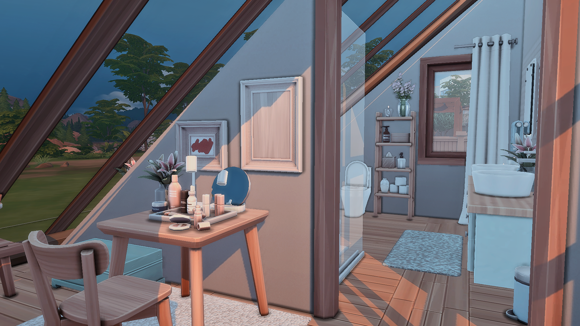 Baysic rooftop place - The Sims 4 Rooms / Lots - CurseForge