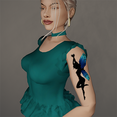 Fairy Tattoo - The Sims 4 Create a Sim - CurseForge