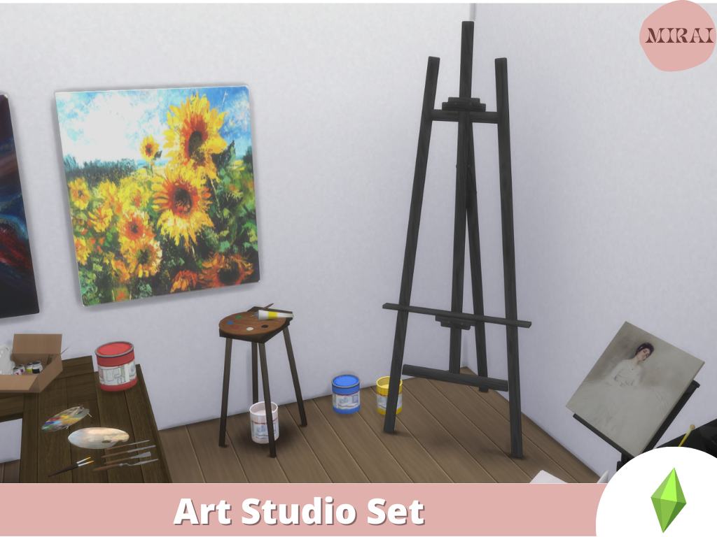Art Studio Set - The Sims 4 Build / Buy - CurseForge