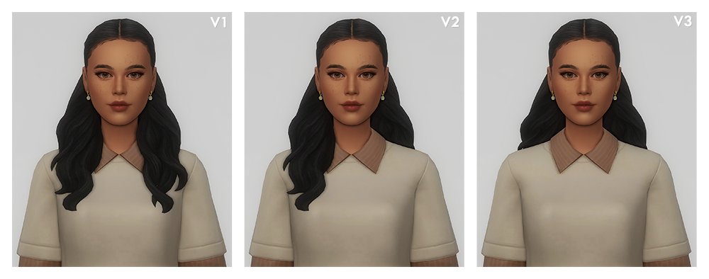 oakiyo - Vanessa Hair - The Sims 4 Create a Sim - CurseForge