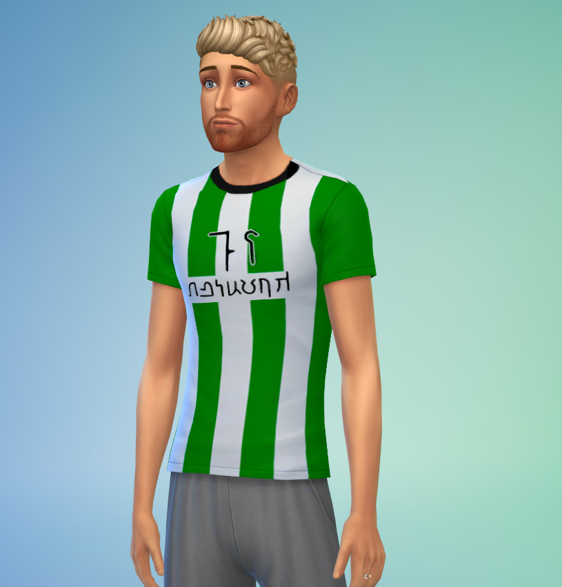 Soccer team shirt - The Sims 4 Create a Sim - CurseForge