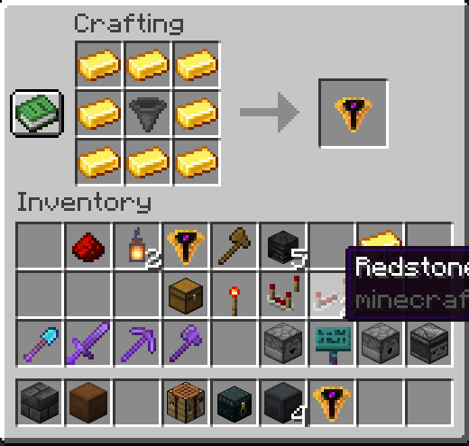 Hopper Crafting Recipe