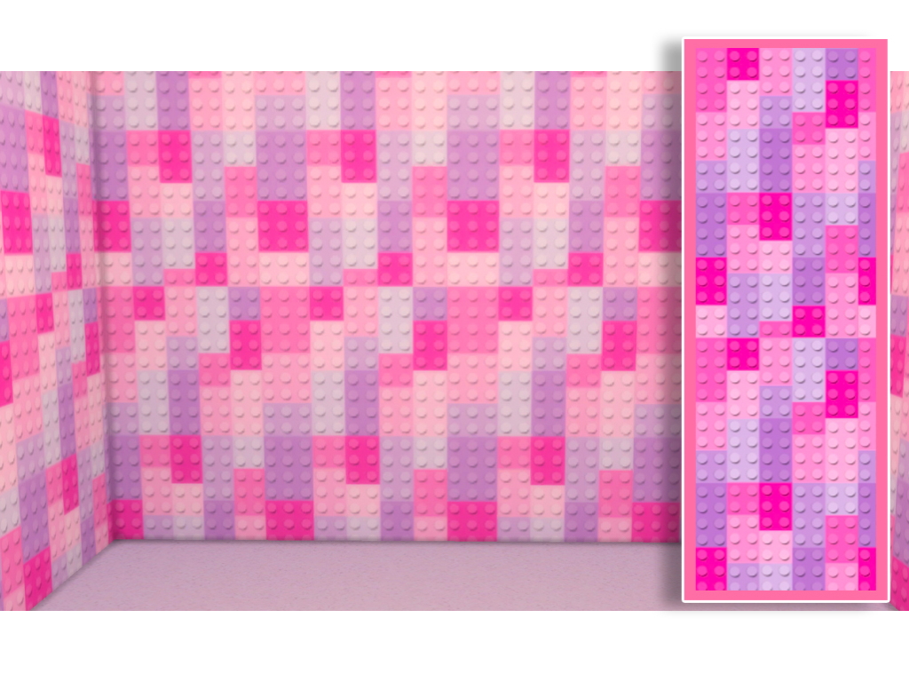 Lego Walls ♡ - The Sims 4 Build / Buy - CurseForge