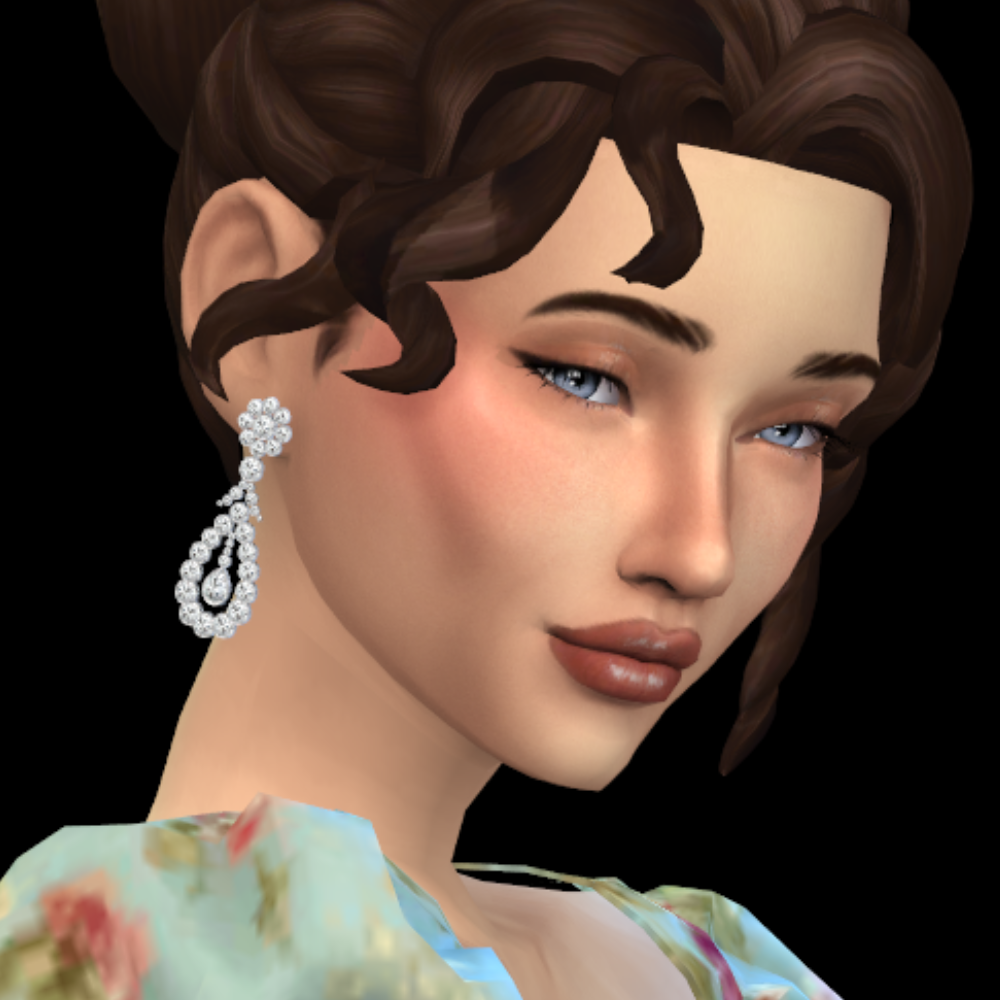 Diamond Regal Earrings - Gallery - The Sims 4 Create a Sim - CurseForge