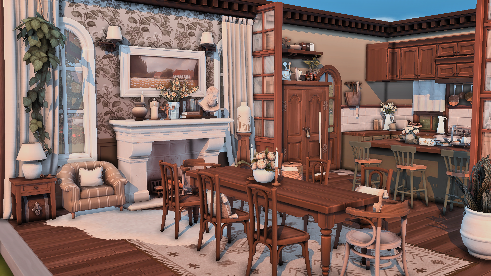 Cozy kitchen and dining - Gallery - The Sims 4 Rooms / Lots - CurseForge