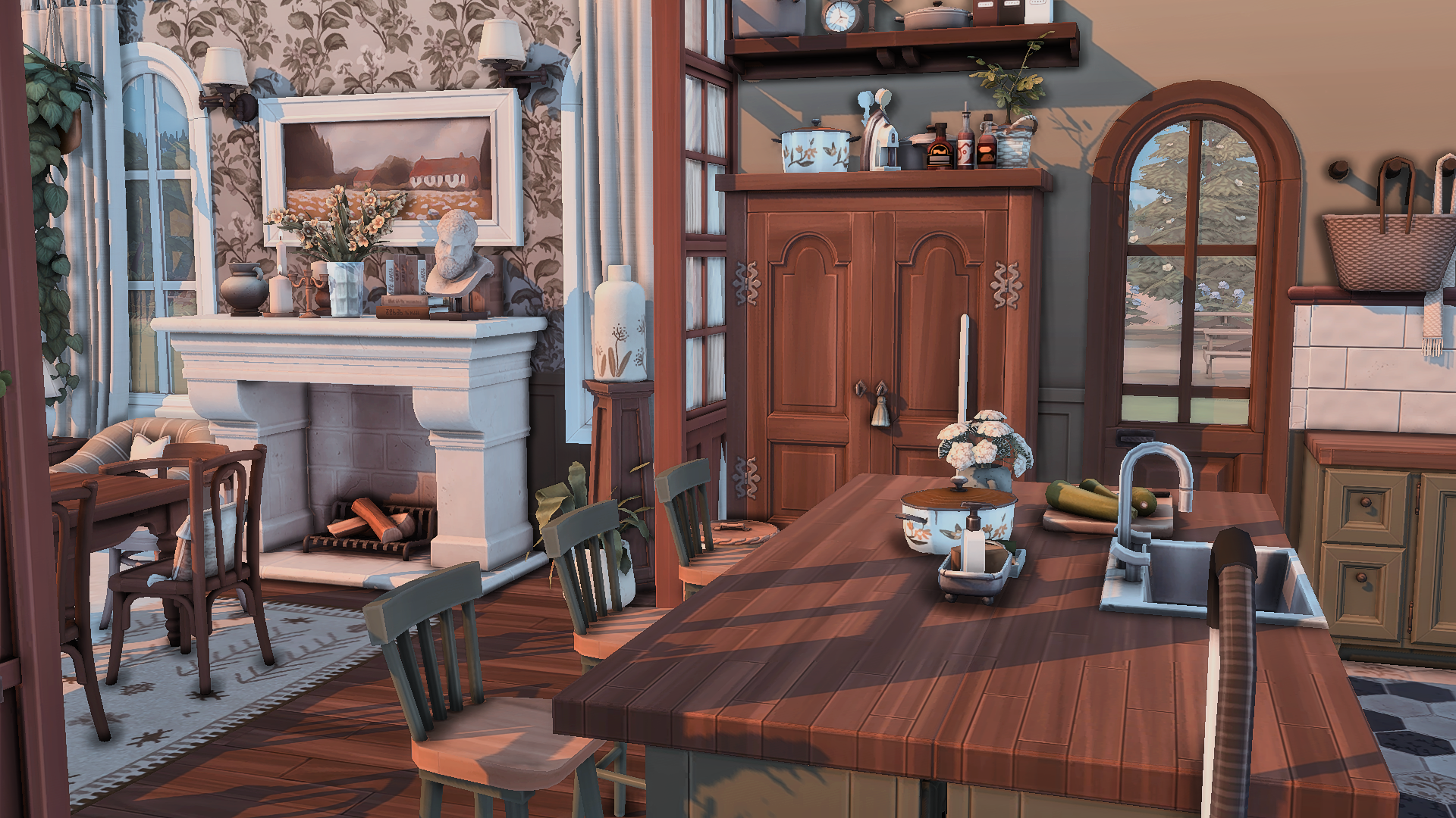 Cozy kitchen and dining - Gallery - The Sims 4 Rooms / Lots - CurseForge