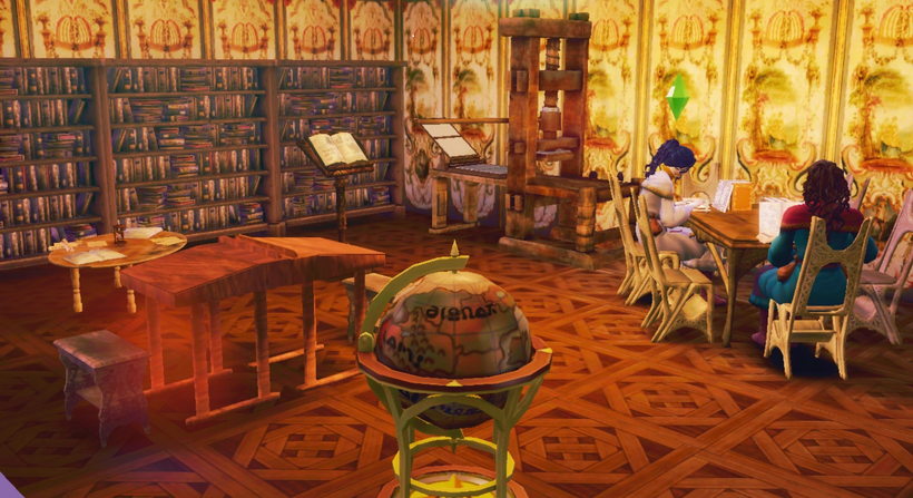 Medieval Library Set - The Sims 4 Build / Buy - CurseForge