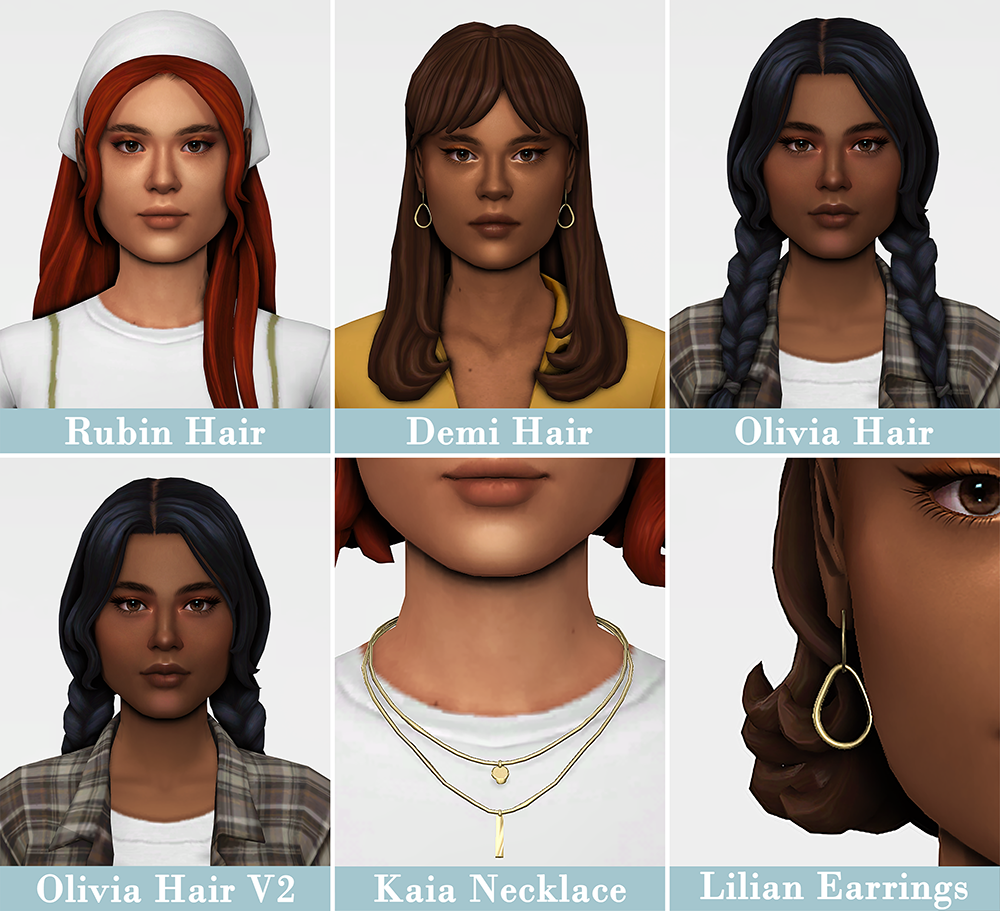 oakiyo - Moonlight Collection - The Sims 4 Create a Sim - CurseForge