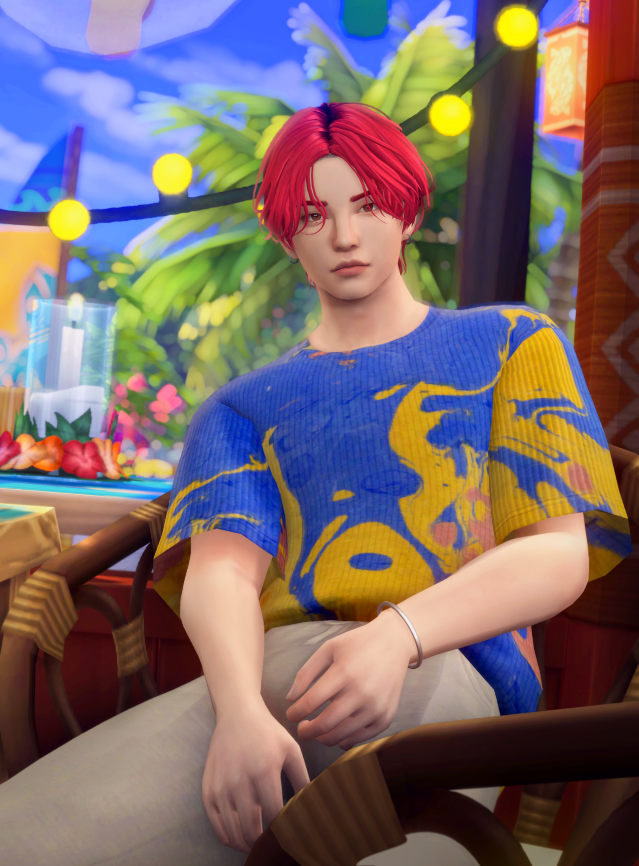 Johan hair V1 - The Sims 4 Create a Sim - CurseForge