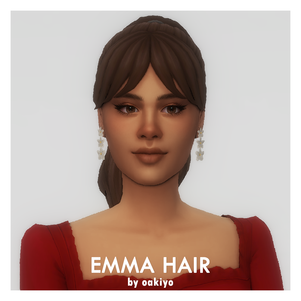 oakiyo - Emma Hair - The Sims 4 Create a Sim - CurseForge