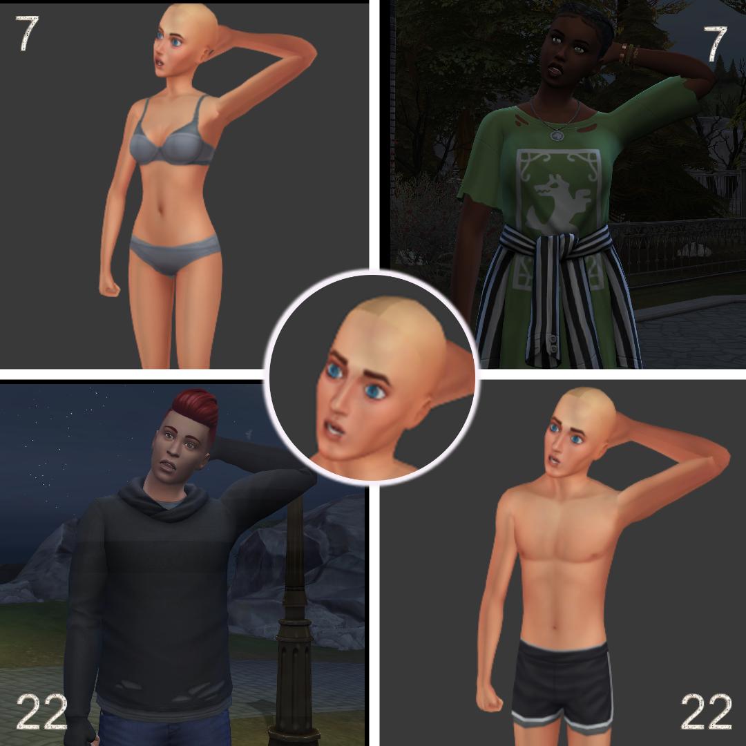 Confusion Fear and Shock Pose pack - The Sims 4 Mods - CurseForge