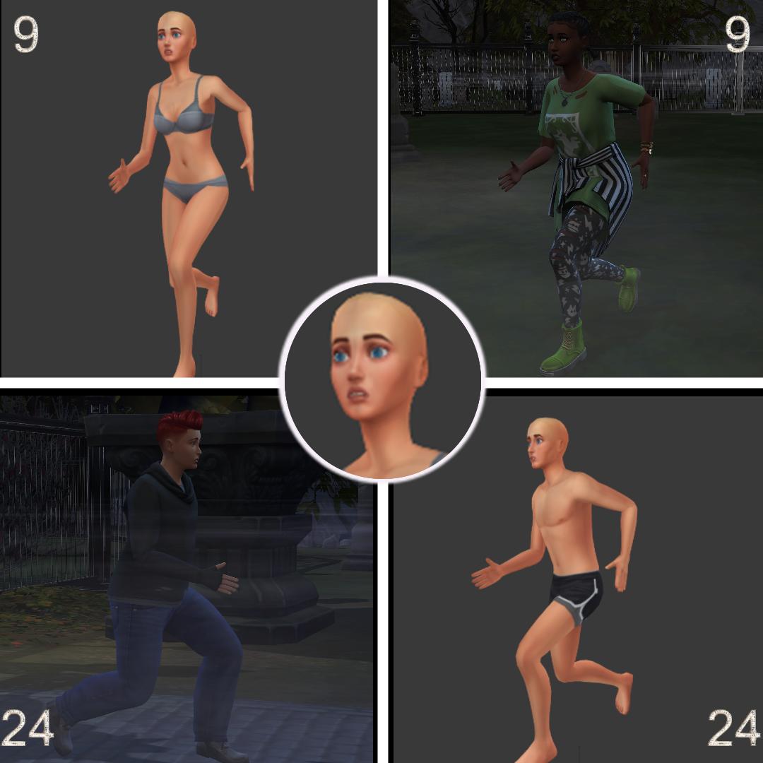Confusion Fear and Shock Pose pack - The Sims 4 Mods - CurseForge