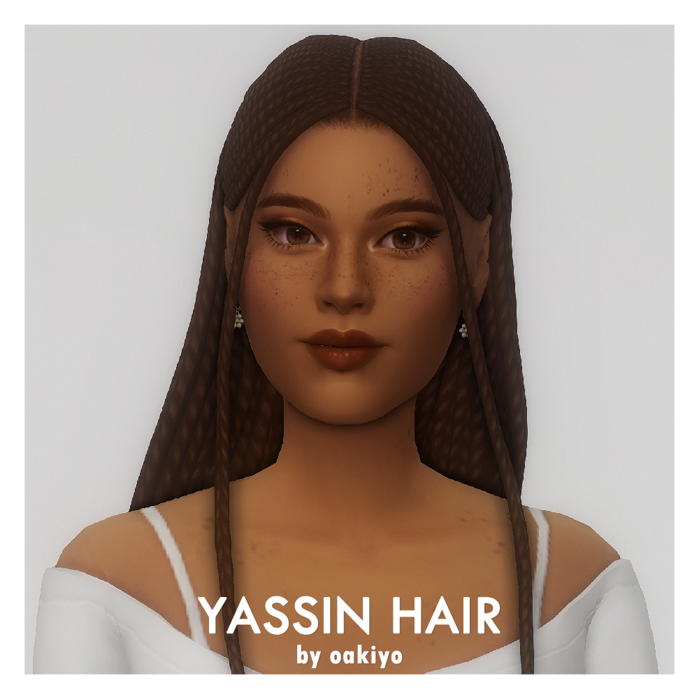 oakiyo - Yassin Hair - The Sims 4 Create a Sim - CurseForge