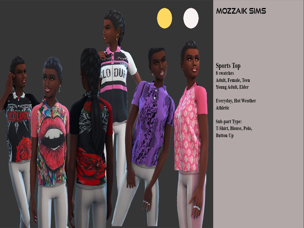 Funki-Chicken Shirt - The Sims 4 Create a Sim - CurseForge