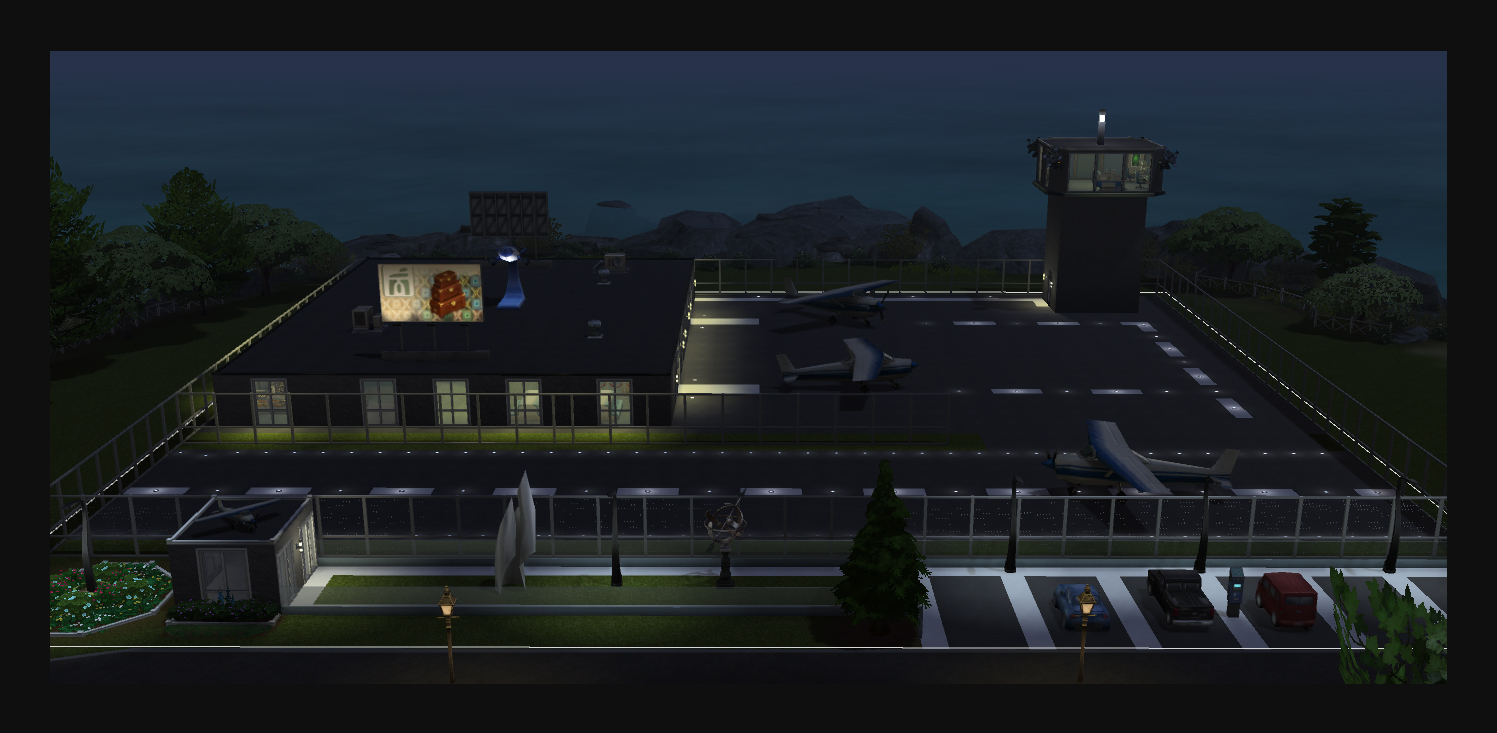 Landgraab International Airport - Cafe - Gallery - The Sims 4 Rooms ...