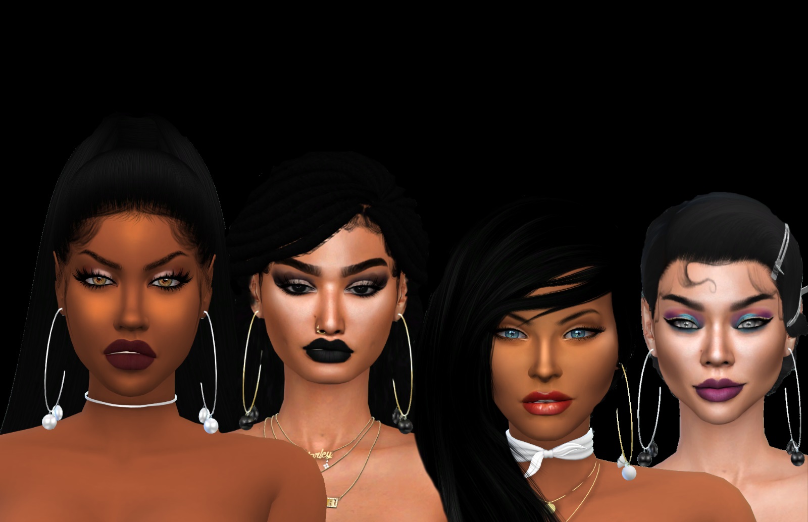 newluxurioussims4 3rd Times A Charm Hoops - The Sims 4 Create a Sim ...