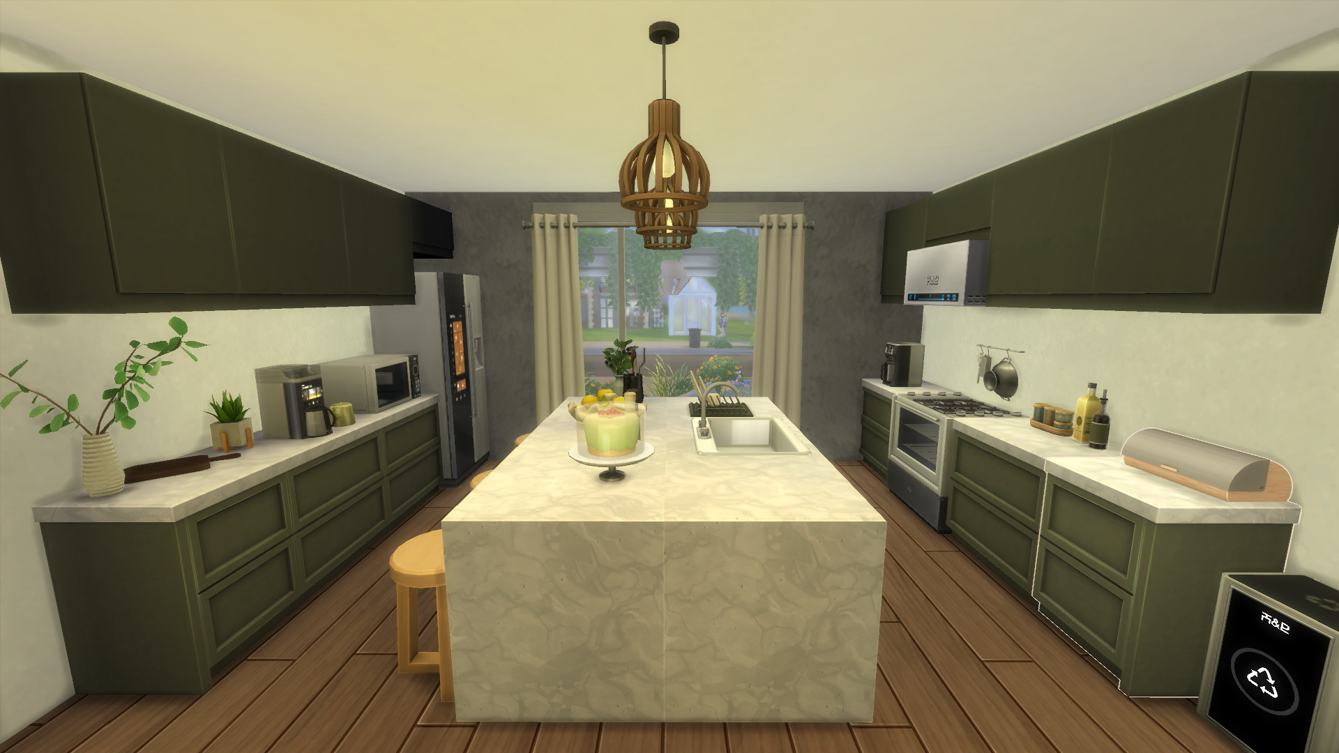 Colorful Compact Modern House - The Sims 4 Rooms / Lots - CurseForge