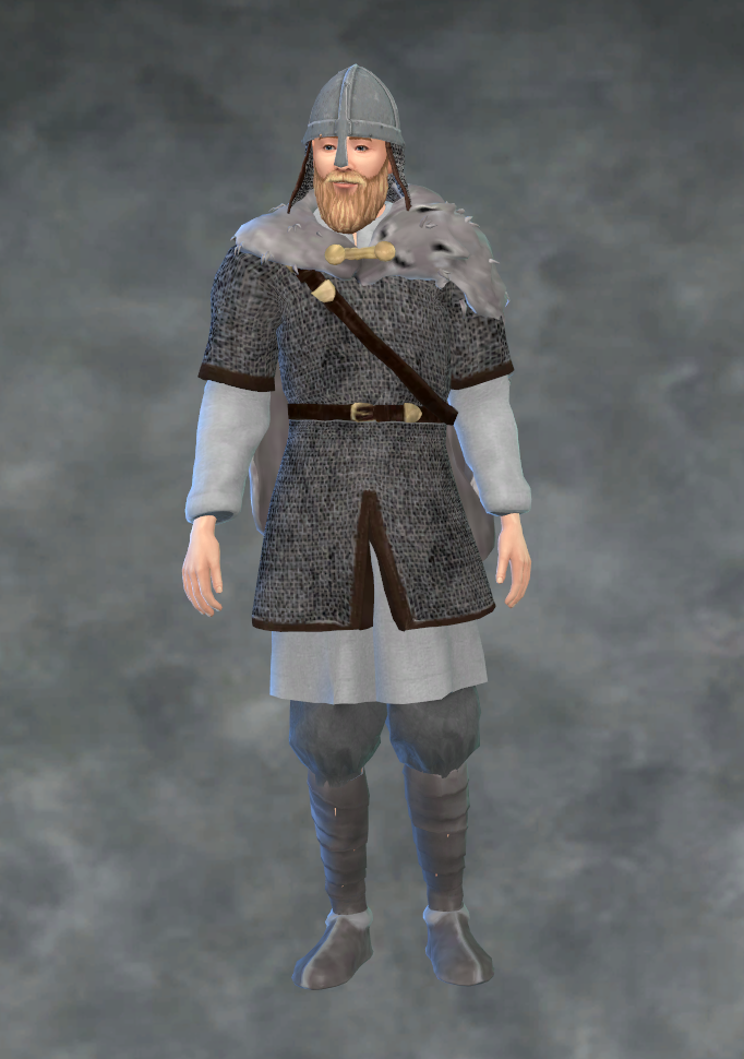 CK3 Norse Visby Outfits - Warrior version + Helmet - Gallery - The Sims ...