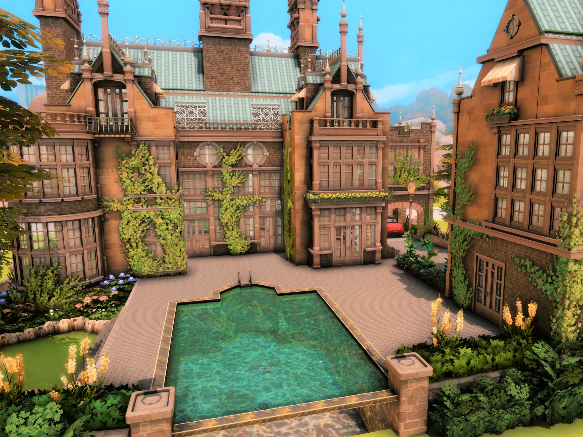 The Wardford by QubeDesign - The Sims 4 Rooms / Lots - CurseForge