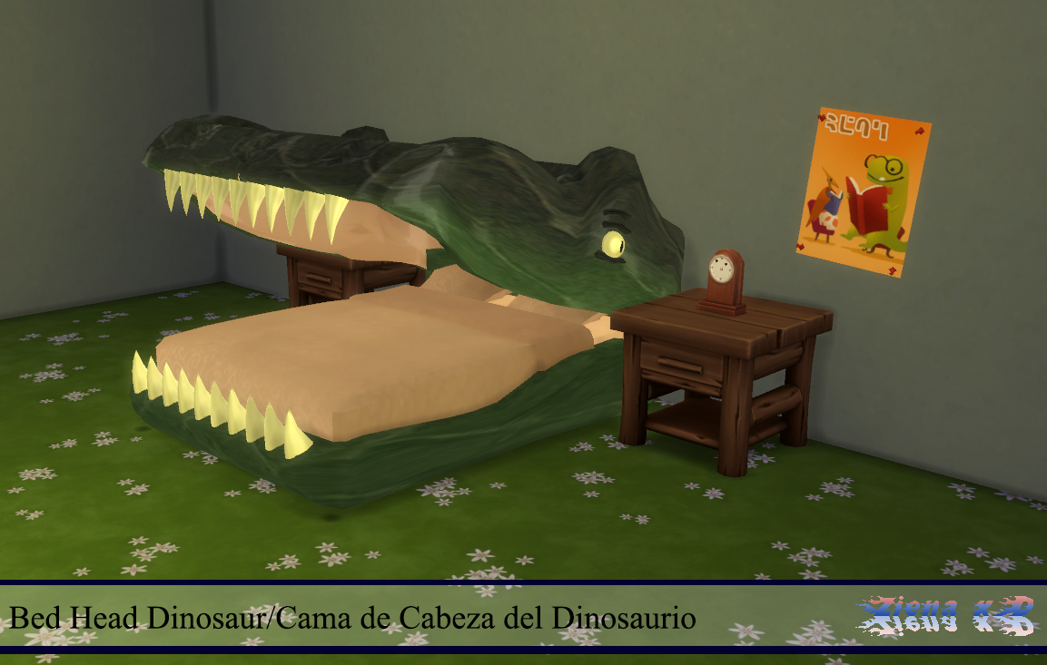 Bed Head Dinosaur - The Sims 4 Build / Buy - CurseForge