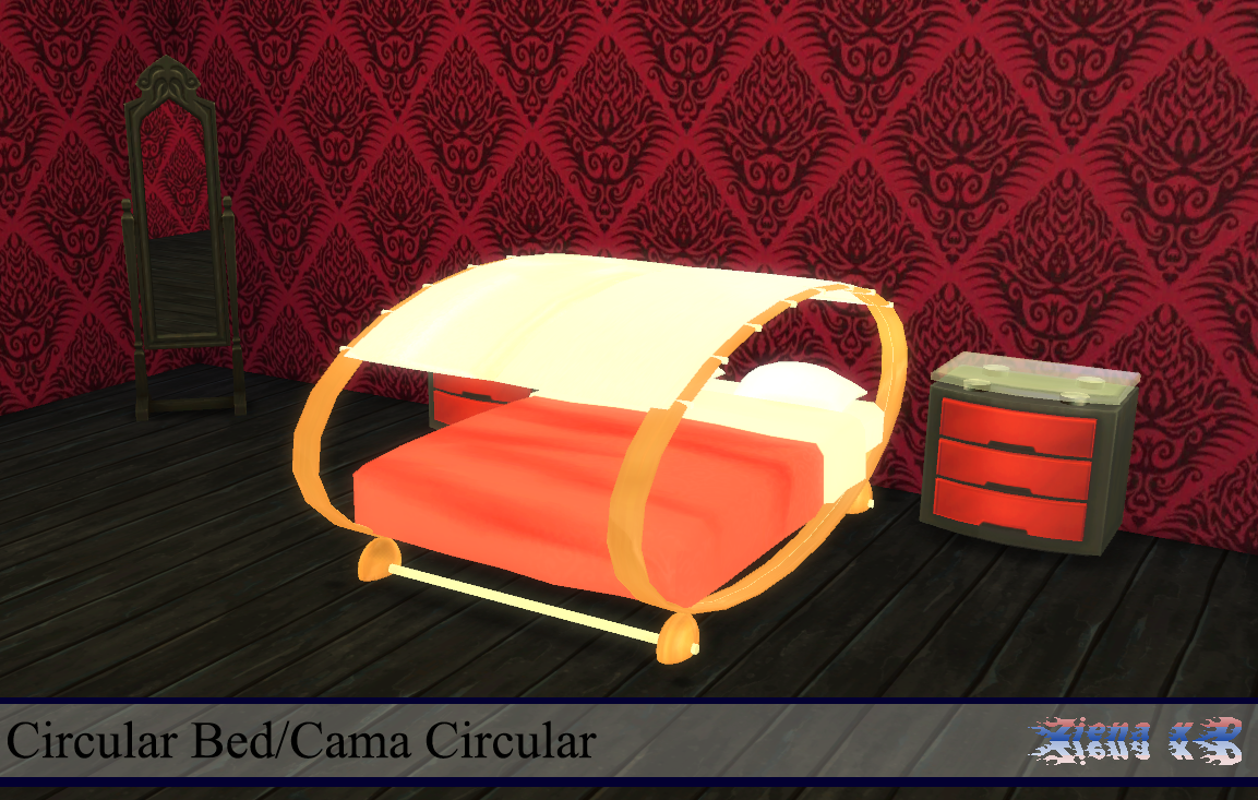 Circular Bed - The Sims 4 Build / Buy - CurseForge