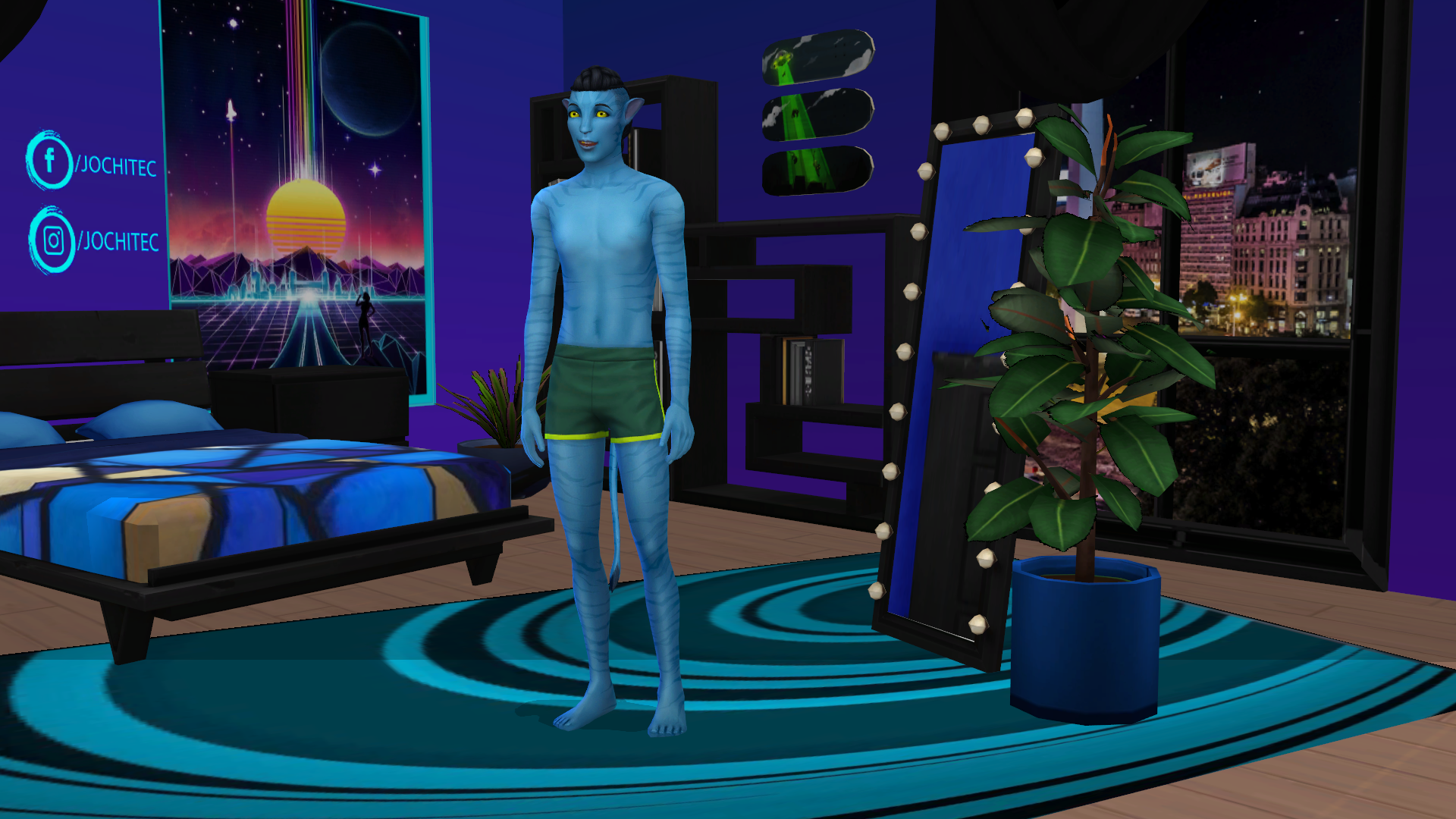 Navi skin and tail - The Sims 4 Create a Sim - CurseForge