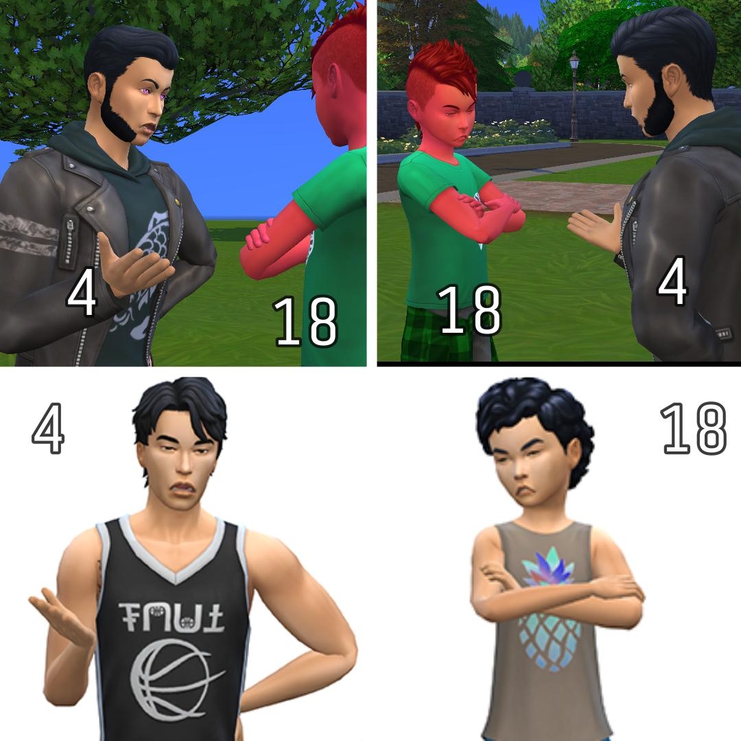 Defiant Child Pose Pack - The Sims 4 Mods - CurseForge