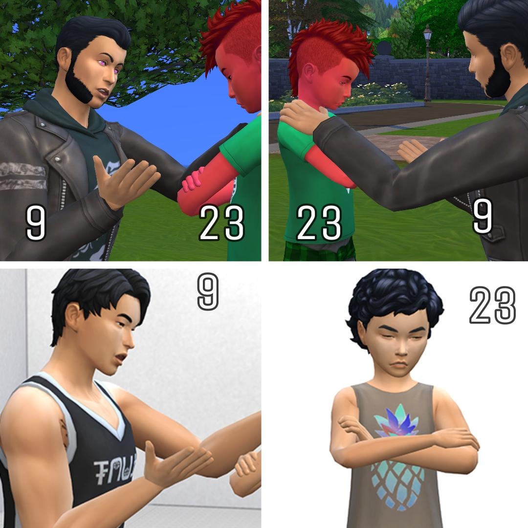 Defiant Child Pose Pack - The Sims 4 Mods - CurseForge