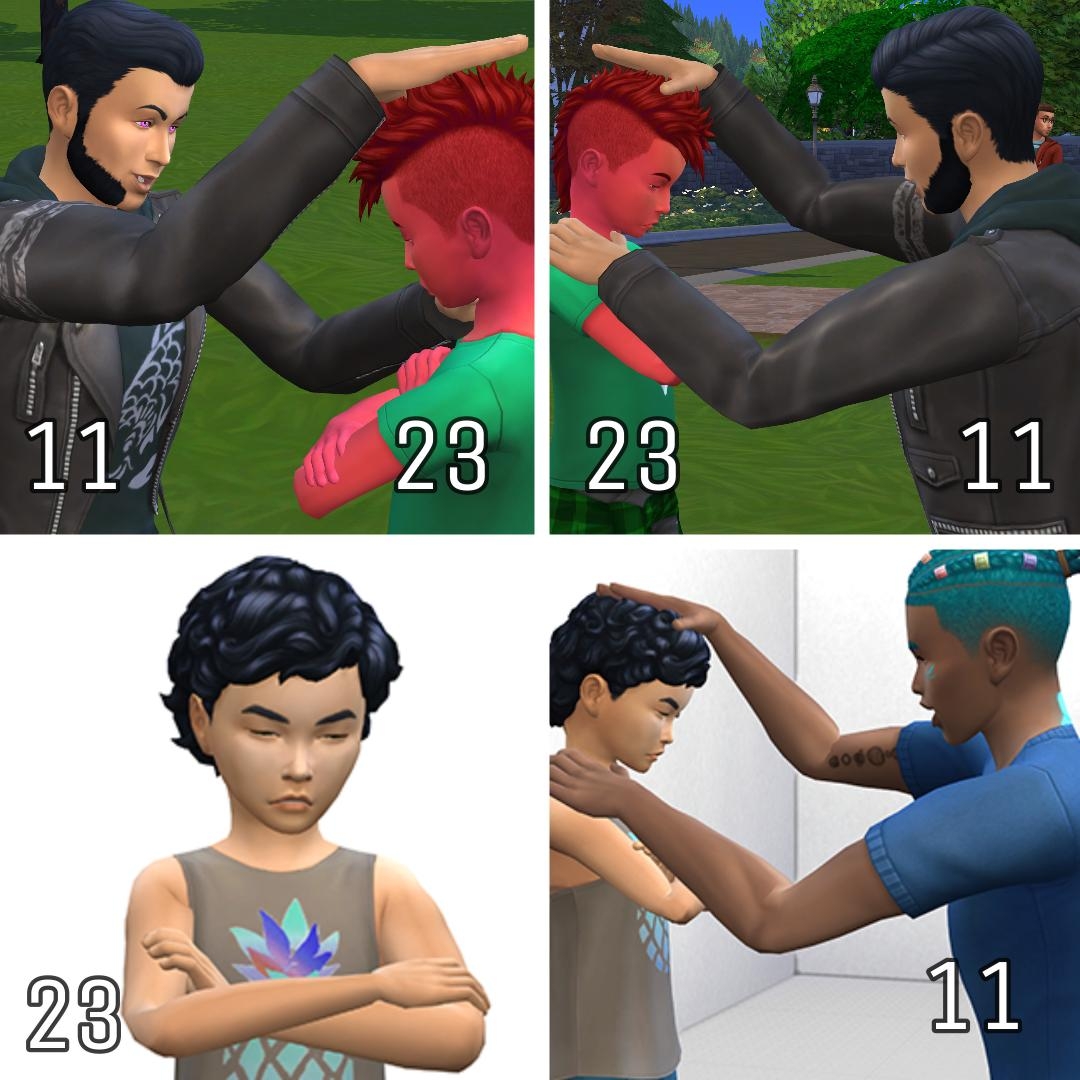 Defiant Child Pose Pack - The Sims 4 Mods - CurseForge