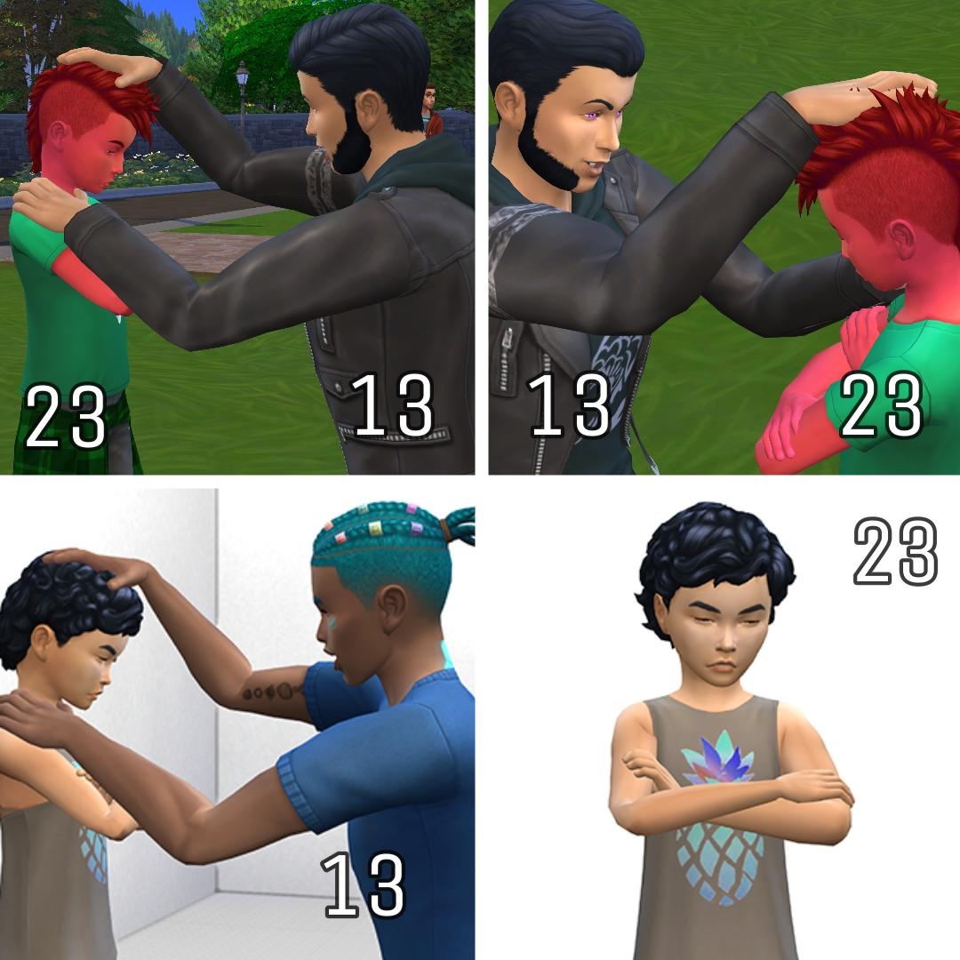 Defiant Child Pose Pack - The Sims 4 Mods - CurseForge