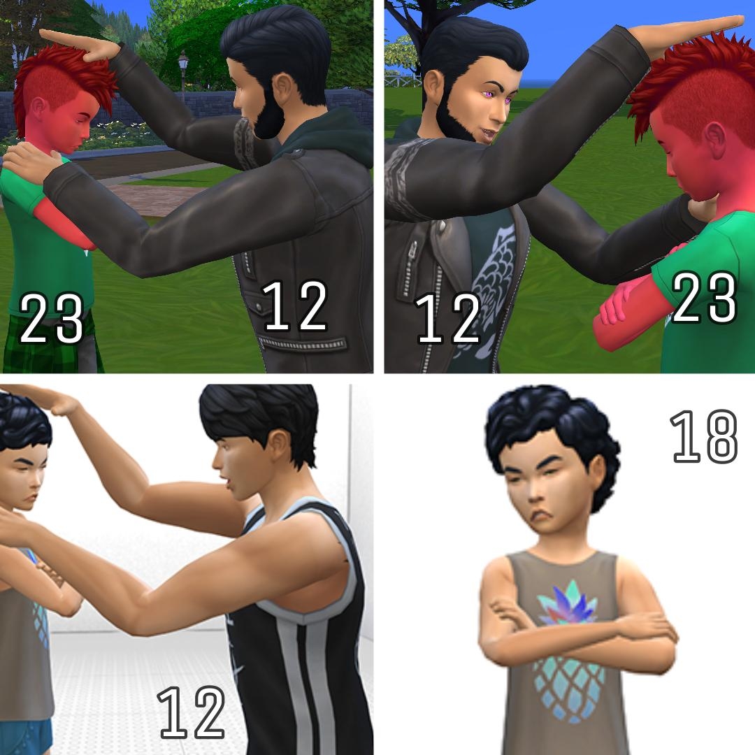 Defiant Child Pose Pack - The Sims 4 Mods - CurseForge