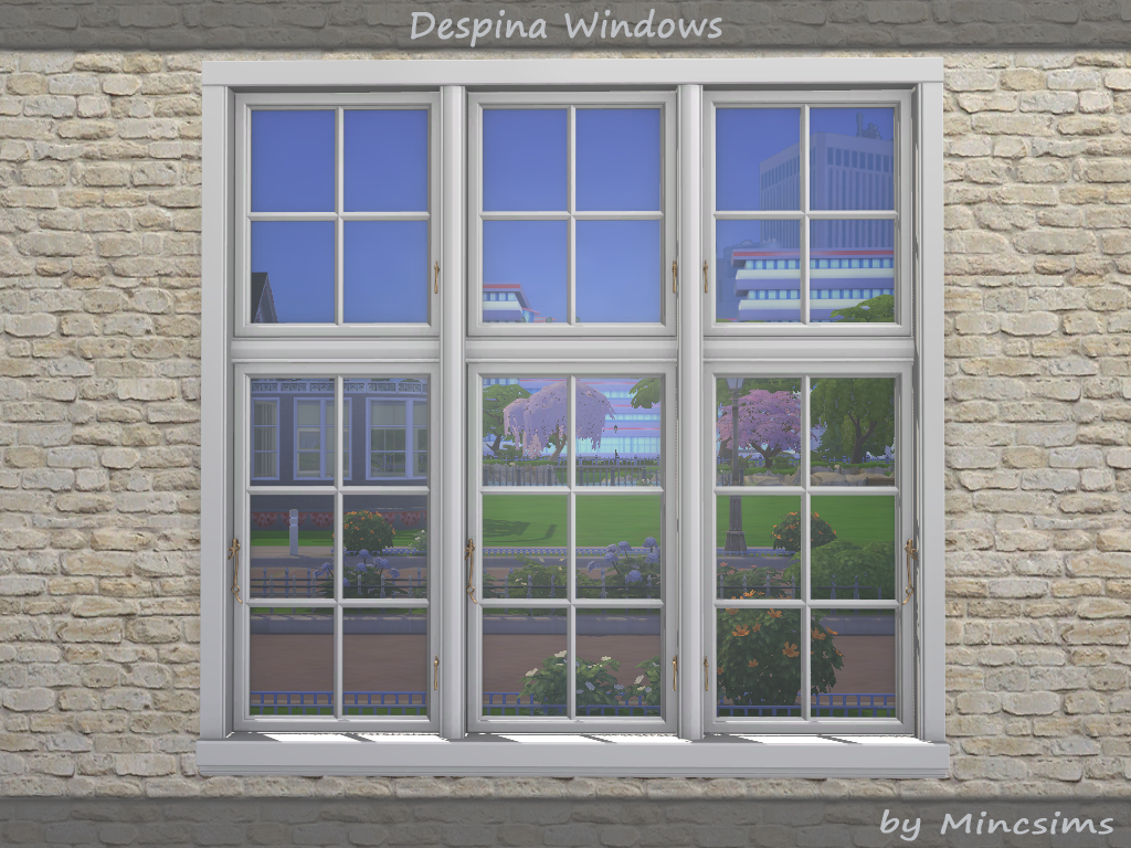 Despina Window Set - The Sims 4 Build / Buy - CurseForge