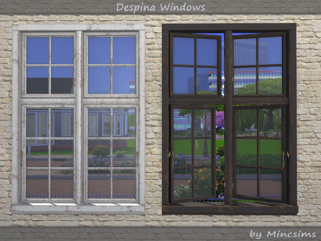 Despina Window Set - The Sims 4 Build / Buy - CurseForge