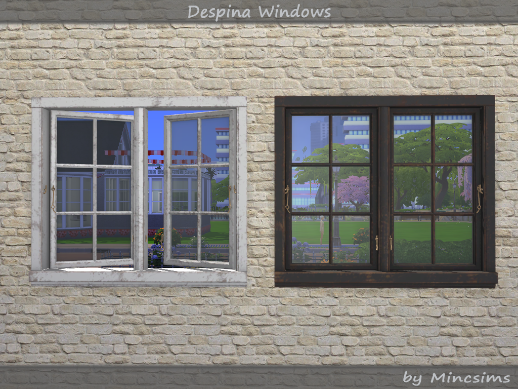 Despina Window Set - The Sims 4 Build / Buy - CurseForge