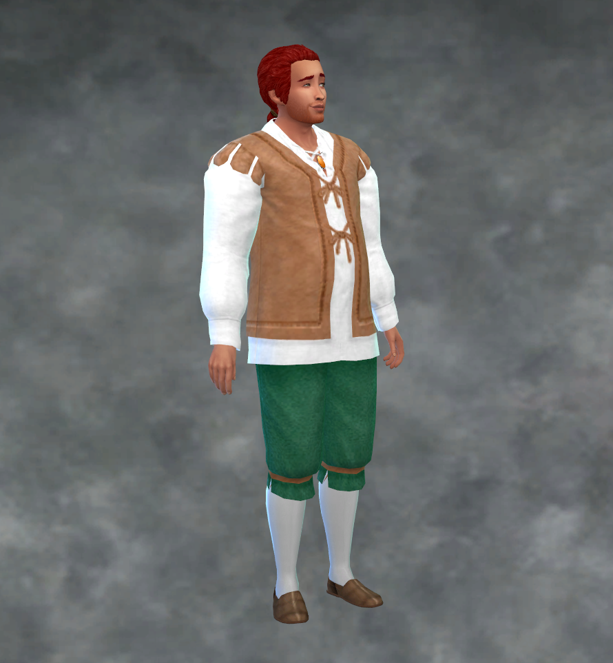 Tudor Squire Outfit (Plain) for all ages - Gallery - The Sims 4 Create ...