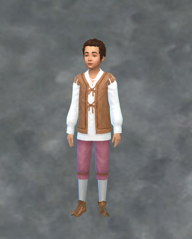 Tudor Squire Outfit (Plain) for all ages - The Sims 4 Create a Sim ...