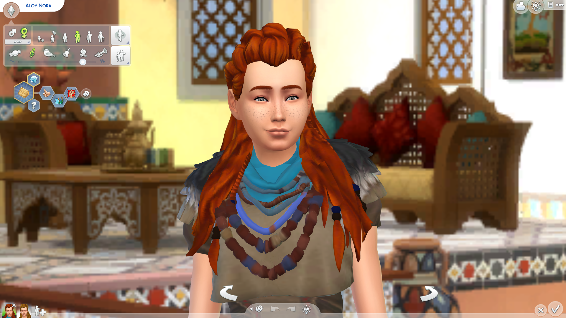 Aloy Sim - CC from Jochitec (link in the description) - Gallery - The ...