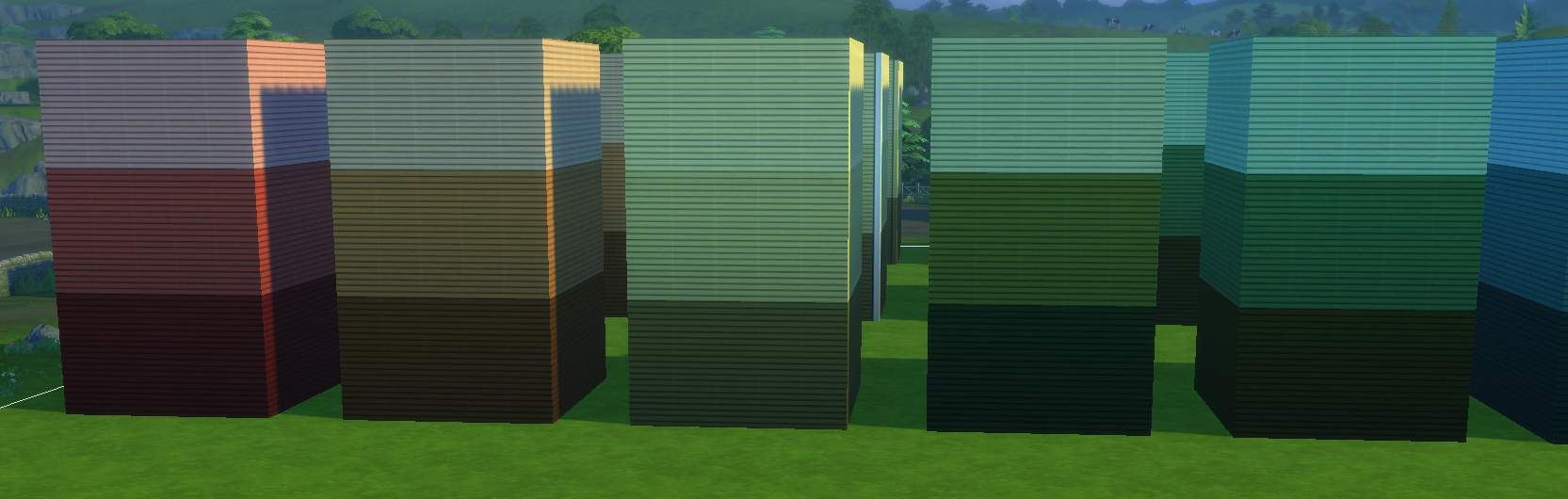 Colorful Exteriors (BaseGame) - The Sims 4 Build / Buy - CurseForge