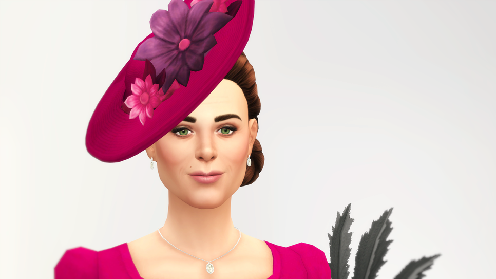 Duchess of Dress & Hat Set - The Sims 4 Create a Sim - CurseForge
