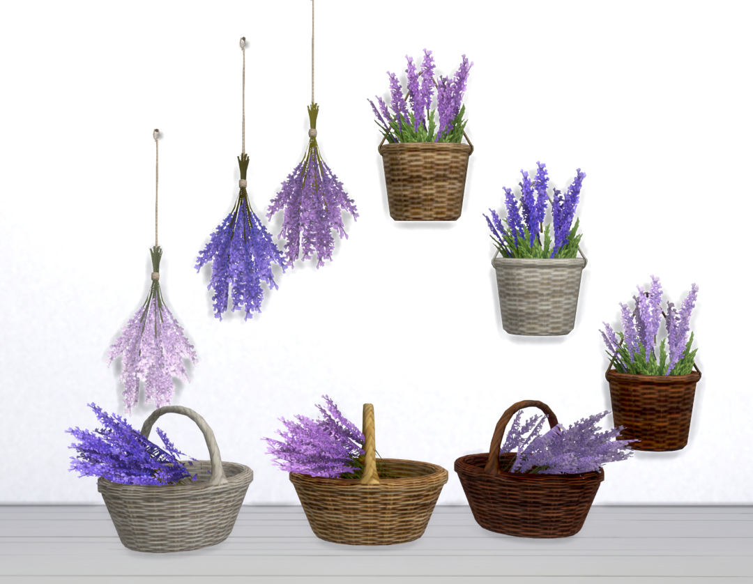 lavender mini set by pocci - Gallery - The Sims 4 Build / Buy - CurseForge