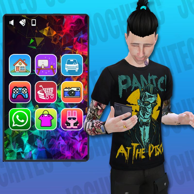 New icons for the phone by Jochi - The Sims 4 Mods - CurseForge