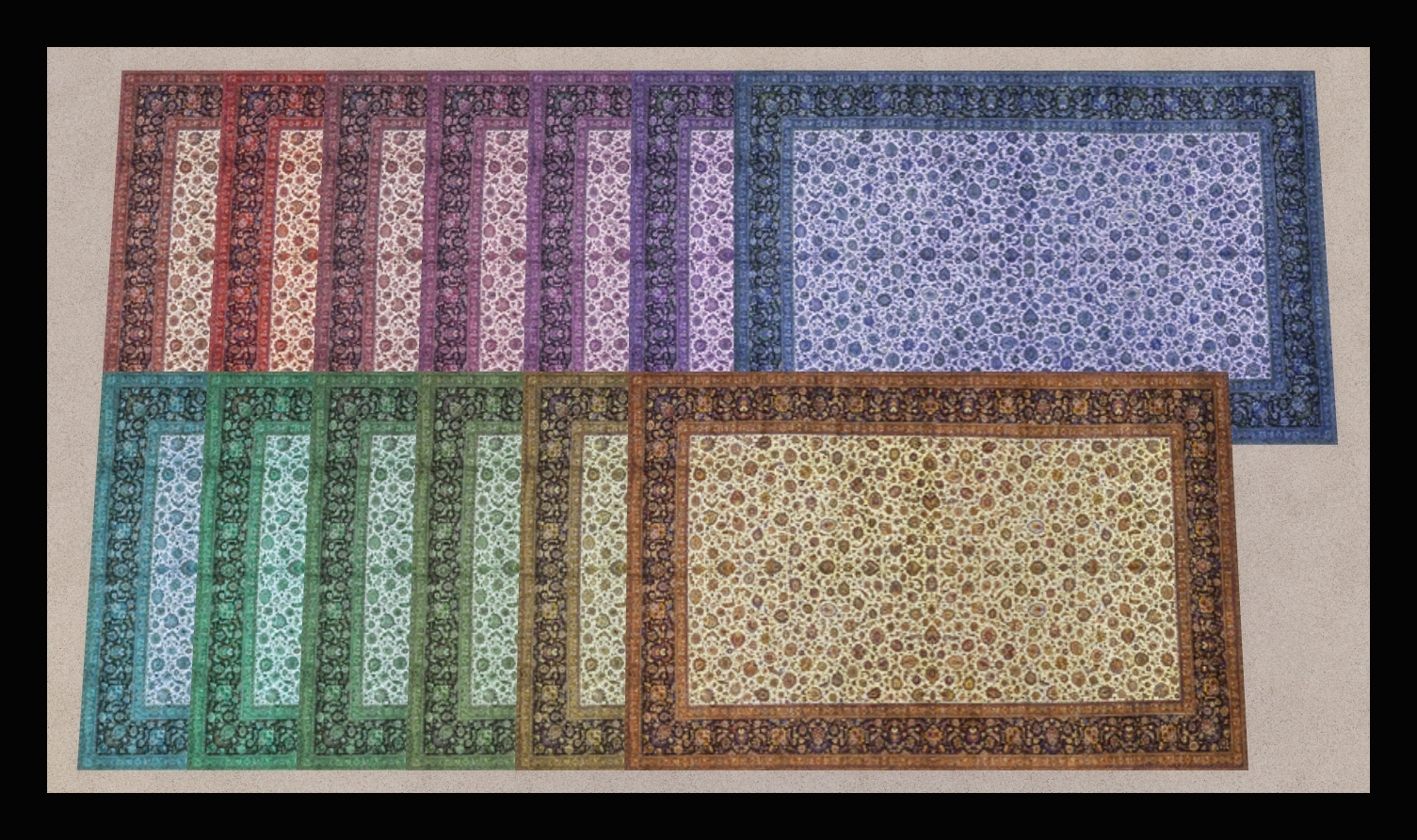 Authentic Persian Rugs - The Sims 4 Build / Buy - CurseForge
