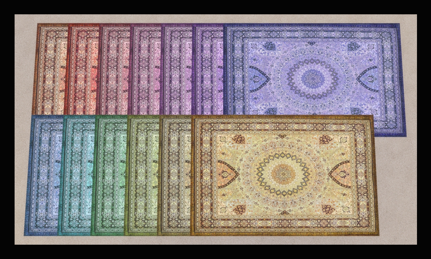 Authentic Persian Rugs - The Sims 4 Build / Buy - CurseForge