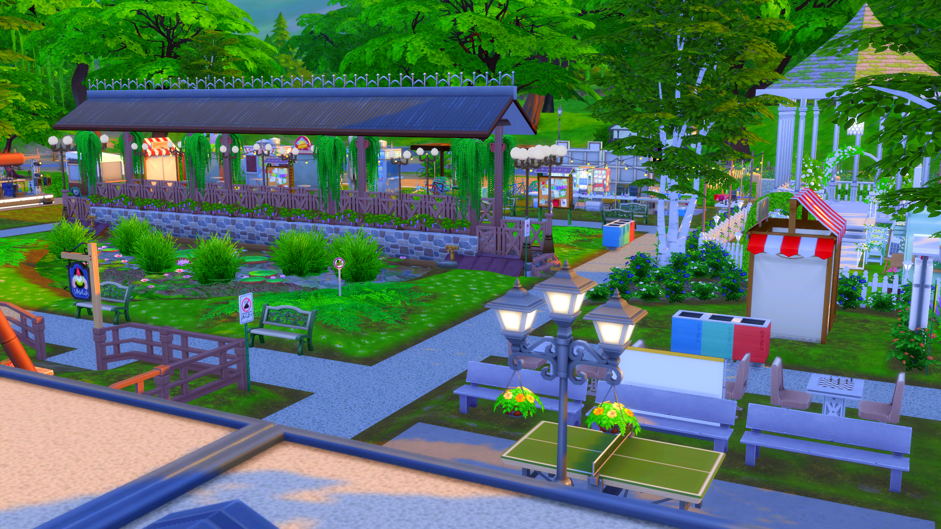 Municipal Park (PARK OF HEROES) - Gallery - The Sims 4 Rooms / Lots ...