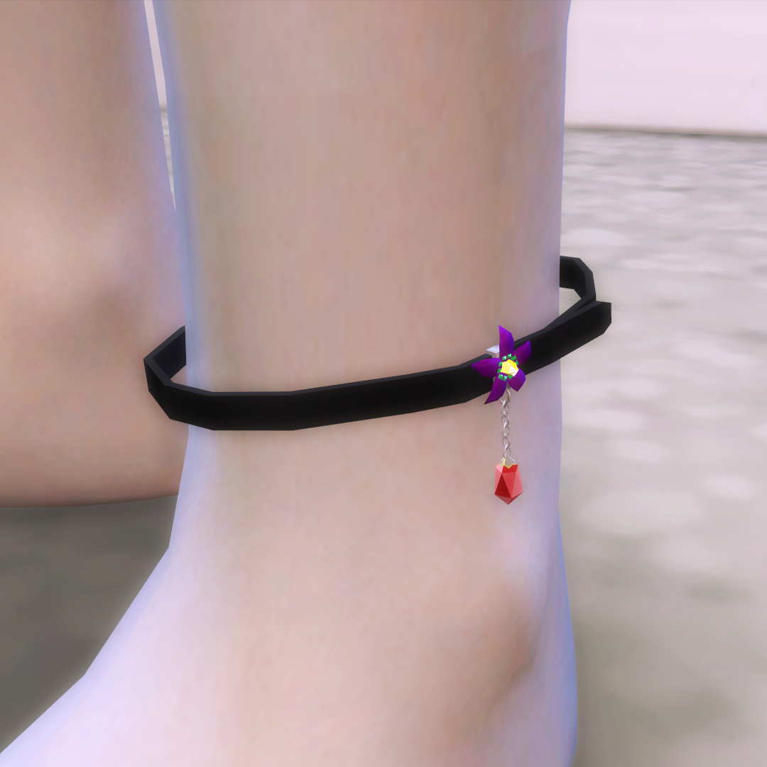 Nightshade Anklet -For Male- - The Sims 4 Create a Sim - CurseForge