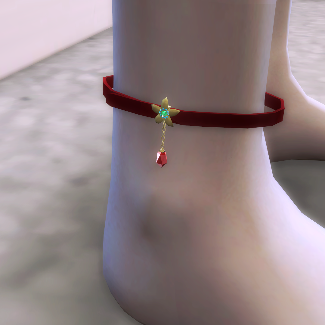 Nightshade Anklet -For Female- - Gallery - The Sims 4 Create a Sim ...