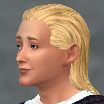 TSM Slicked Back Long Hair - The Sims 4 Create a Sim - CurseForge