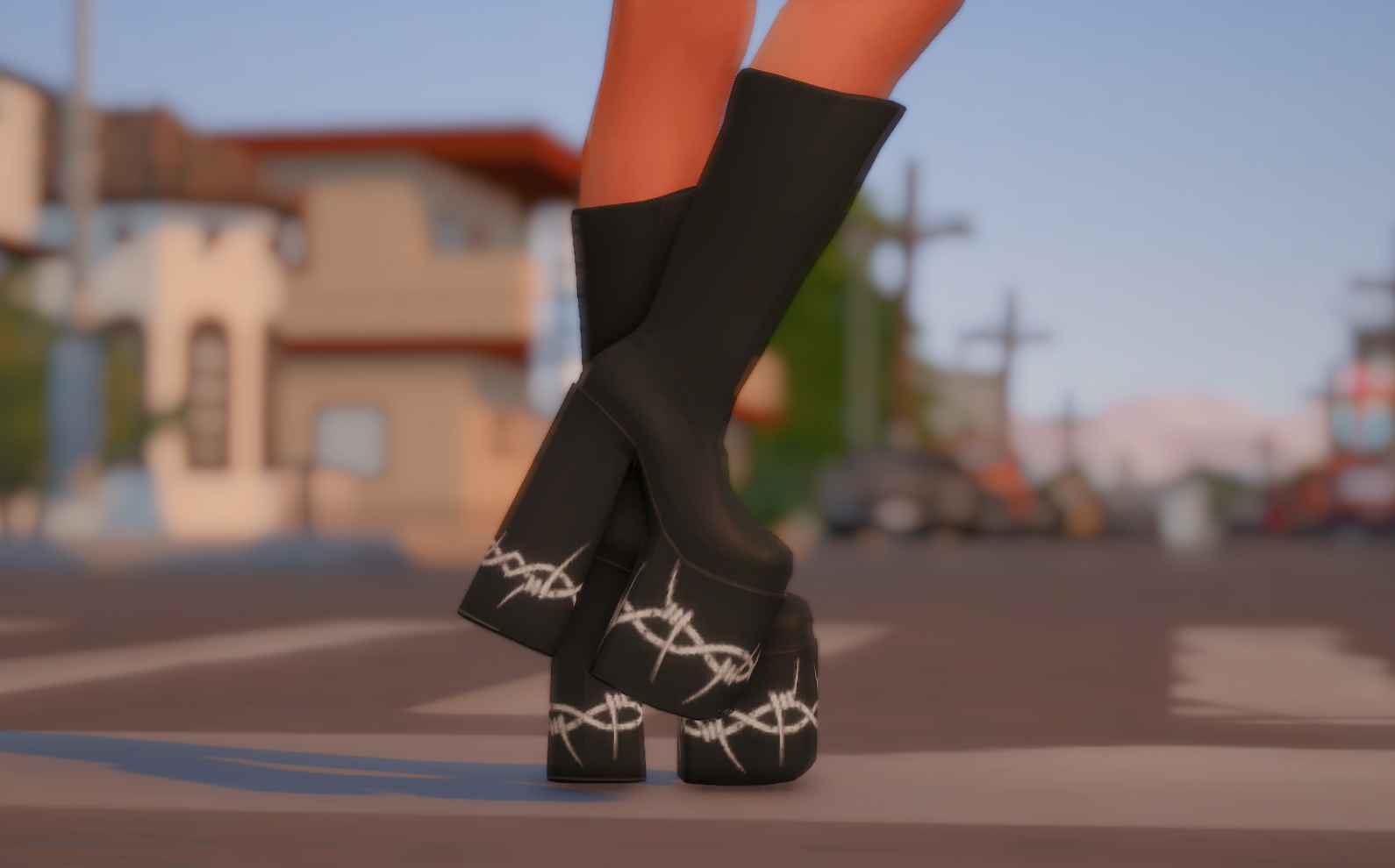 Full-Bodied Boots (Male) - The Sims 4 Create a Sim - CurseForge