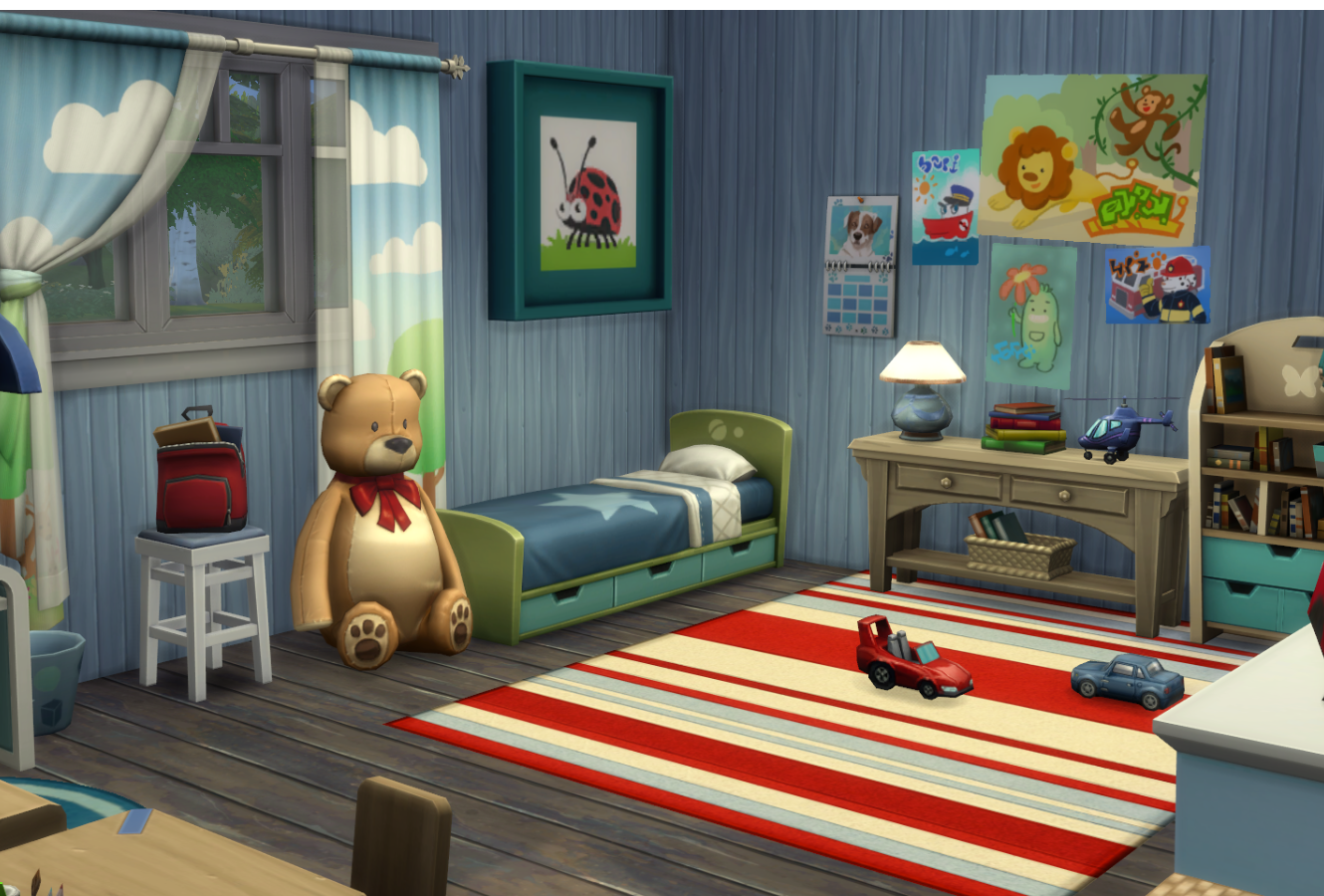 Classic Boy Bedroom - The Sims 4 Rooms / Lots - CurseForge